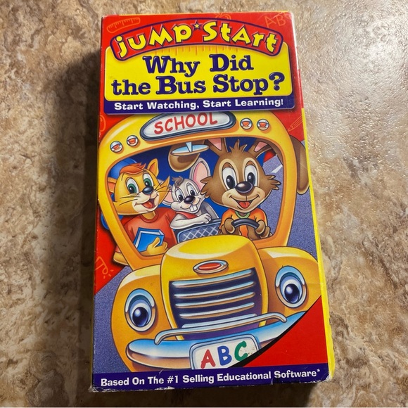 Jump Start | Media | Kindergarten Start Watching Start Learning Vhs ...